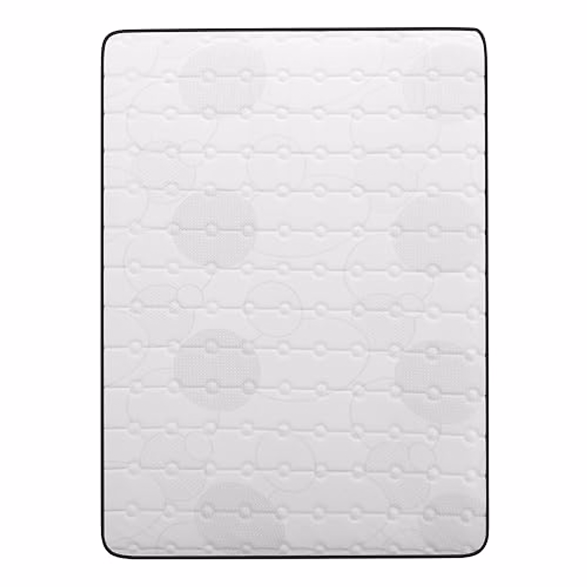 Flash Furniture Capri Comfortable Sleep 13 Inch Euro Pillow Top Hybrid Pocket Spring Mattress - Full - CertiPUR-US Certified Foam - Mattress in a Box, White