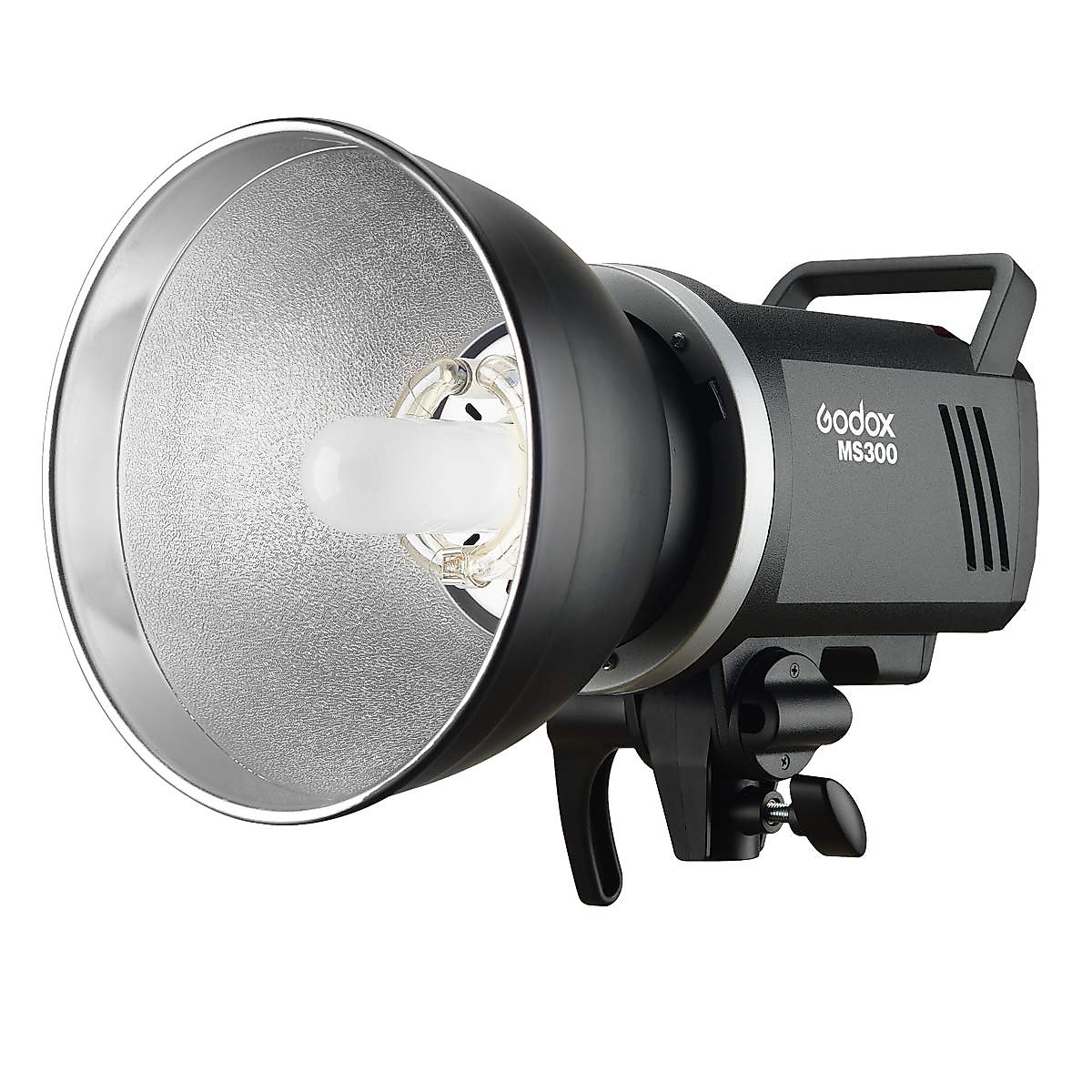 Godox MS300 300W 2.4G Built-in Wireless Receiver Lightweight, Compact and Durable Studio Flash Bowens Mount and 150W Modelling Lamp with Standard Reflective