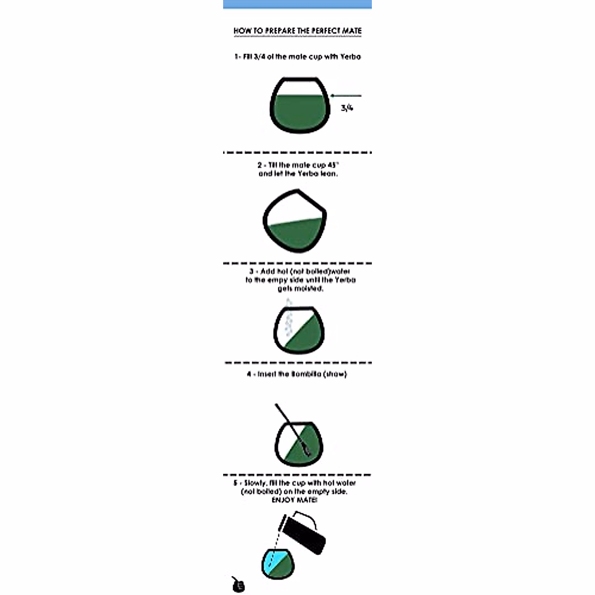 GAUCHO-MARKET Yerba Mate Cup Gourd Set, with 2 Argentine Bombilla Straw and Brush. Insulated Double Wall Glass, Keeps Water Hot While Protects your Hands from Heat. (Clear)