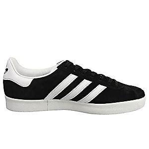 adidas Gazelle 85 Men's Classic Trainers, Black White, 40 2/3 EU