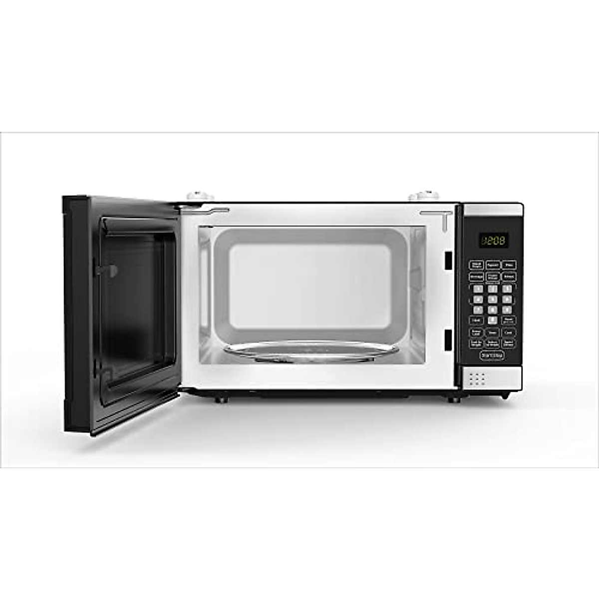 Danby DDMW007501G1 Countertop Microwave, Stainless Steel