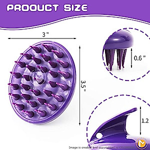 CeleMoon Cat Brush with Soft Rubber Pins, Washable Silicone Pet Brushes for Indoor Cats Grooming Shedding Massage Bath, No Scratching Removes Hair Mats Tangles and Loose Fur for Short to Long Haired