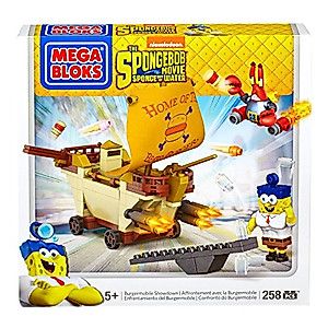 Mega Bloks SpongeBob Burgermobile Showdown Building Set