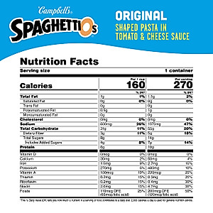 SpaghettiOs Original Marvel's Spider-Man Shaped Canned Pasta, 15.8 oz Can (Pack of 12)