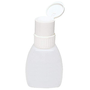 MENDA 35215 Polypropylene/Steel/LDPE/Low-Density Polyethylene Dispensing Bottle Twist-Lock, Euro, 8 fl. oz, White
