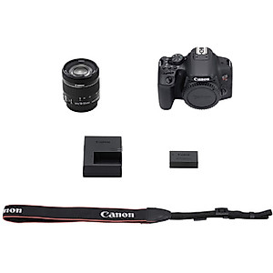 Canon EOS Rebel T8i DSLR Camera w/EF-S 18-55mm F/4-5.6 is STM Zoom Lens + 128GB Memory + Case + Tripod + Filters (36pc Bundle)