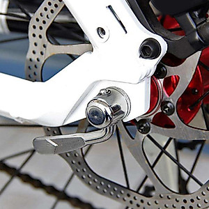 VGEBY1 Bicycle Skewer, Steel Lightweight Bike Quick Release Tool for Mountain Bike Indoor Cycling Trainer Cycling Wheel Skewer Accessory