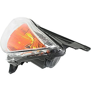 South Mud Bay Headlight Compatible with Energi SEL Hatchback Hybrid SE Left Clear Lens With Bulb 14496312