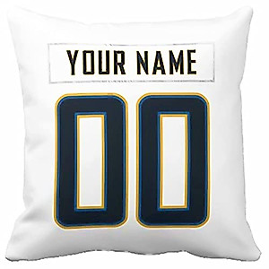 Throw Pillow 2 Packs Custom Any Name and Number for Men Youth Boy Gift