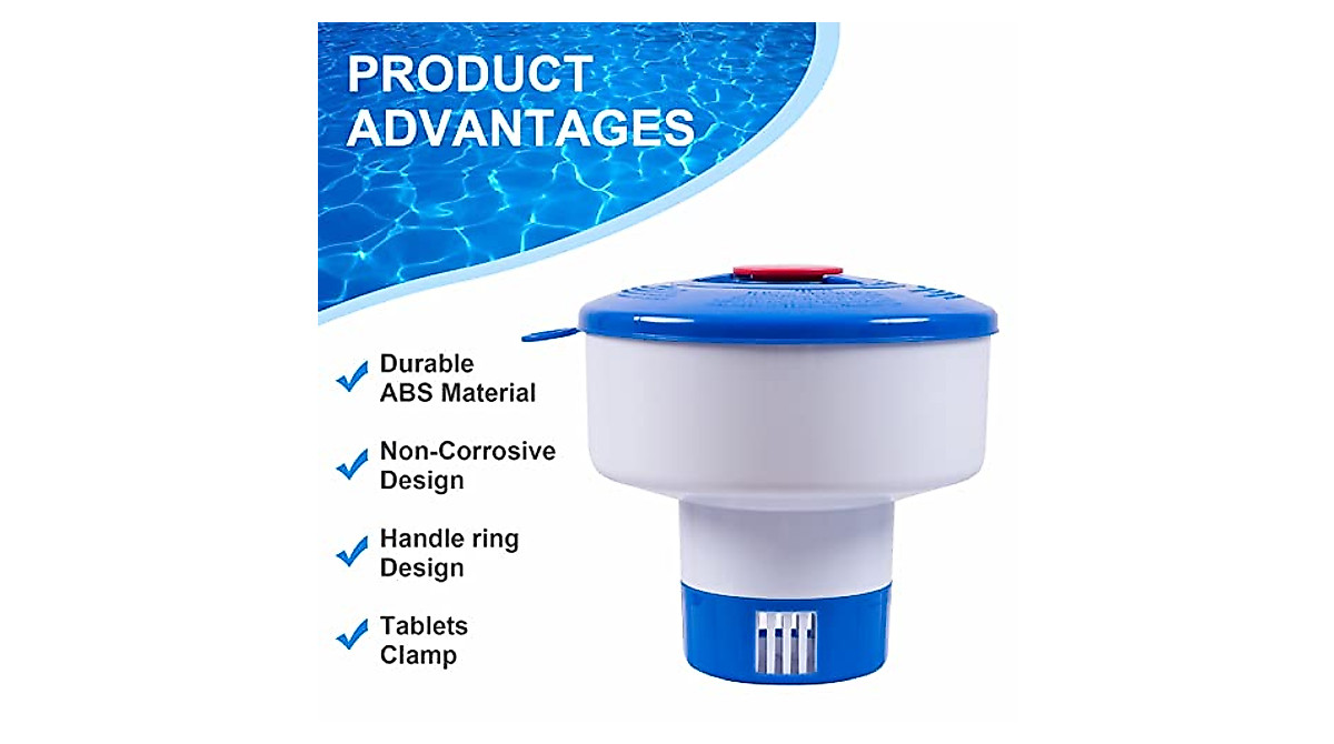 Sepetrel Pool Chlorine Floater Dispenser | Adjustable & Durable