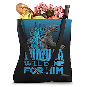 Godzilla vs Kong - Godzilla Will Come For Him Tote Bag