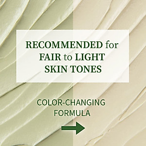 Meebak Anti-Redness BB Cream Tinted Moisturizer, Redness Relief for Face Cream with Cica Tiger Grass, Korean, Green Concealer Color Correcting