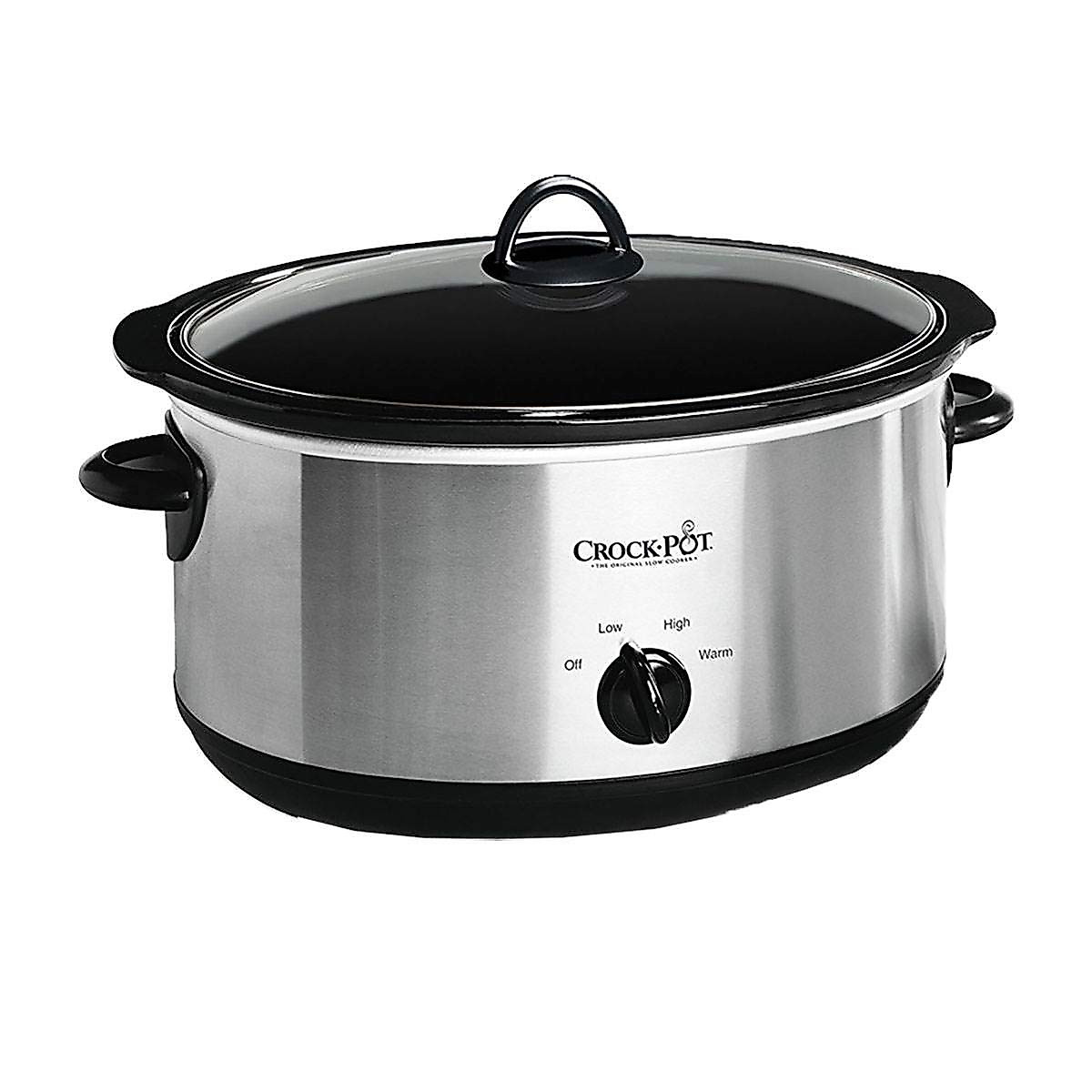 Crockpot Large 8 Quart Slow Cooker with Mini 16 Ounce Food Warmer, Stainless Steel