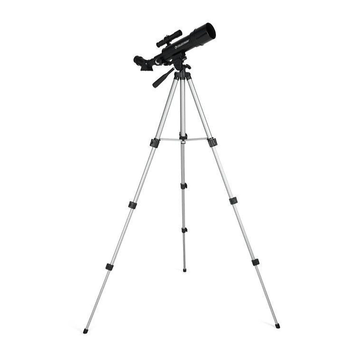Celestron - 50mm Travel Scope - Portable Refractor Telescope - Fully-Coated Glass Optics - Ideal Telescope for Beginners - BONUS Astronomy Software Package