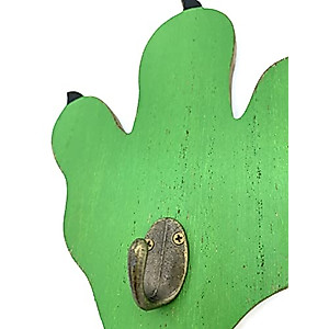Dinosaur Footprint Kids Coat Hanger - Dinosaur Bathroom Decor - Dinosaur Decorations Classroom Organization Backpack Hook - Dinosaur Decor Boys Room Wall Decor