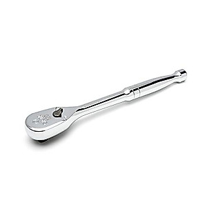 SATA 1/2-Inch Drive 120P Professional Ratchet with Dual-Pawl 60-Tooth Teardrop Head and 3-Degree Swing Arc, Heavy-Duty - ST13974
