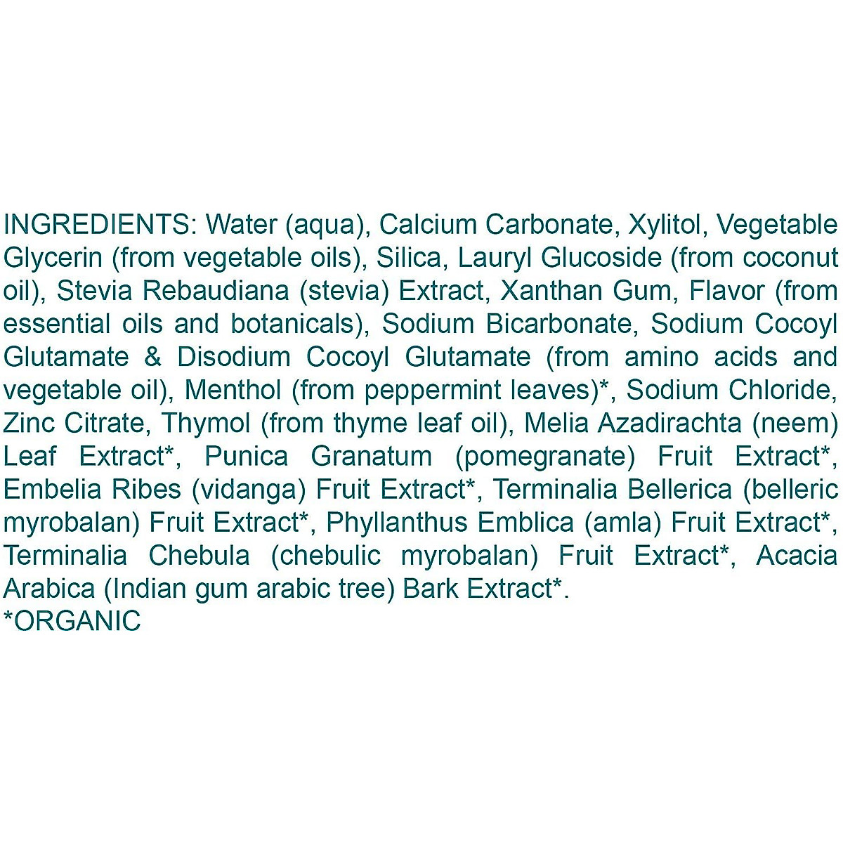 Himalaya Botanique Complete Care Toothpaste, Spearmint Flavor, Fights Plaque, Freshens Breath, Fluoride Free, No Artificial Flavors, SLS Free, Cruelty Free, Foaming, 5.29 Oz, 1 Pack