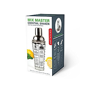 Kikkerland Mix Master Cocktail Shaker