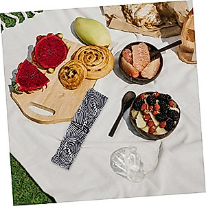 HANABASS 12 pcs Fork Knife for Reusable Japanese Bags Office Chopstick Storage Utensils Tableware Pouches Flatware Carrying Portable Covers Pouch Style Sleeves Cloth Cutlery Lunch