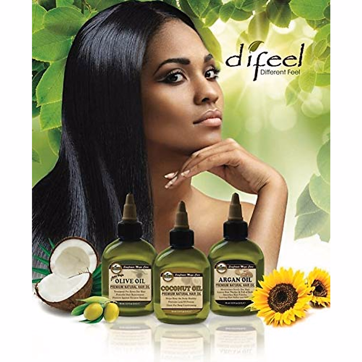 Difeel Premium Natural Jamaican Black Castor Hair Oil 7.1 oz - Jamaican Black Castor Oil for Hair Growth