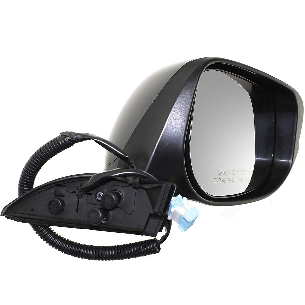 Kool Vue Right Power Door Mirror Compatible With Honda Fit 2009-2014 Paintable