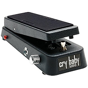 Dunlop 535Q Cry Baby Multi-Wah Pedal Bundle with 2 MXR Patch Cables, Dunlop ECB003 Power Supply, and 6 Assorted Dunlop Picks
