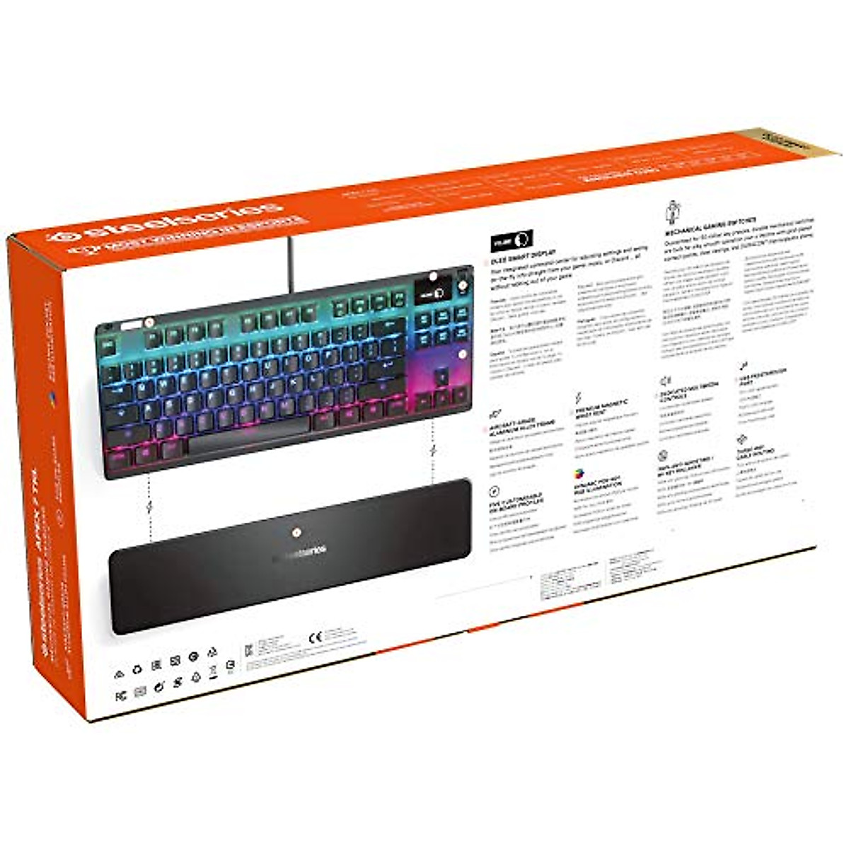 SteelSeries Apex 7 TKL Mechanical USB Gaming Keyboard
