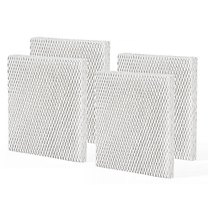 Uknesfrod Humidifier Filter T Replacement for Part # HFT600, HFT600T, HFT600PDQ Compatible with Honeywell Humidifier HEV615 HEV620-4Pack