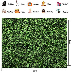 Green Leaves Backdrop Greenery Leaf Wall Background Jungle Theme Baby Shower Party Wedding Shower Party Bridal Shower Photo Props Cake Table Decor 066