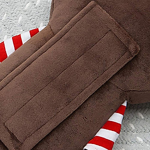 Apomelo Monkey Car Seat Belt Pillow for Head Support Adjustable Seat Strap Shoulder Pads,Neck Support Pillow for Travel Seatbelt Buddy, Banana Monkey