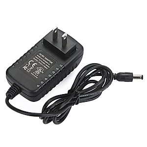 DC 13V 1A UL-Listed Power Supply DC Adapter DC Power Cord with 5.5mmx2.5mm DC Jack,1.5 Meter/4.9 Feet Cable for LED Strip Lights,CCTV Camera,Router,Telephone,Soundbar,DVD,Monitor,Lithium Battery,Black