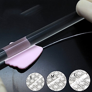 Mini Acrylic Rolling Pin Fondant Roller Baking Handmade Rolling Pin 7.7 Inch