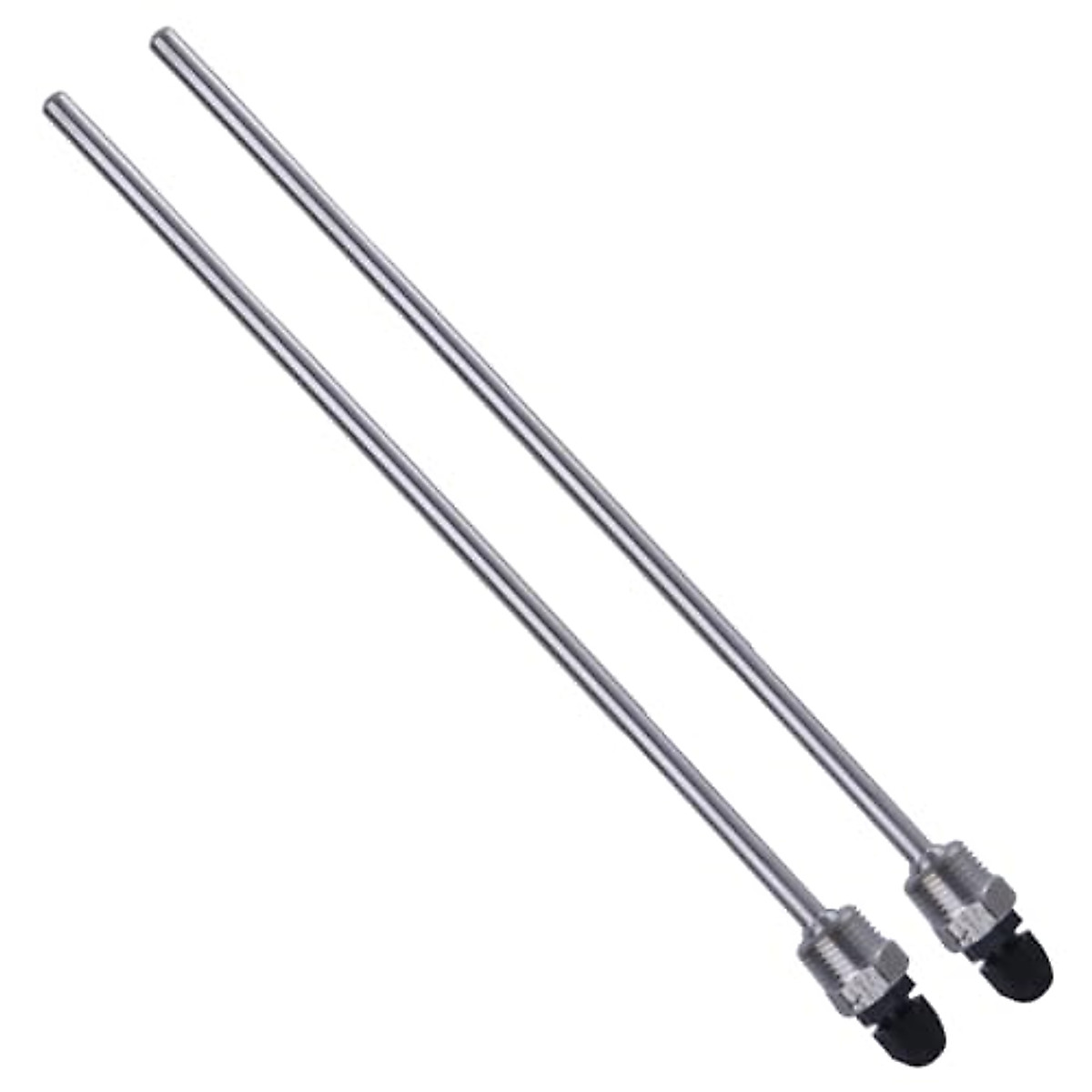 CAZSTYK Thermowell 300mm Immersions Sleeves, Stainless Steels Divings Sleeve, 1/2 Thread