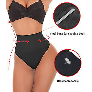 SEXYWG Women Waist Cincher Girdle Tummy Control Thong Panty Slimmer Body Shaper