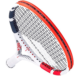 Babolat Pure Strike 16/19 Tennis Racquet Racquet - Strung with 16g White Babolat Syn Gut at Mid-Range Tension (4 3/8" Grip)