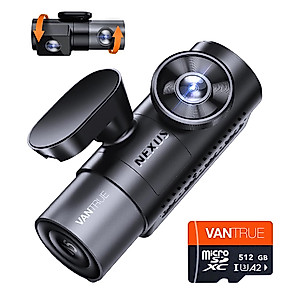 Vantrue 512GB microSDXC UHS-I U3 4K UHD Video High Speed Transfer Monitoring SD Card with Adapter for Dash Cams, Body Cams, Action Camera, Surveillance & Security Cams