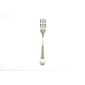Mepra AZC10171111 Cellini Stainless Steel Serving Fork, [Pack of 48], 25 cm, Silver Finish, Dishwasher Safe Tableware