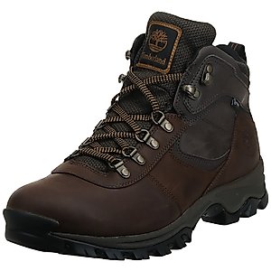 Timberland Men's Anti-Fatigue Hiking Waterproof Leather Mt. Maddsen Boot, Brown, 12
