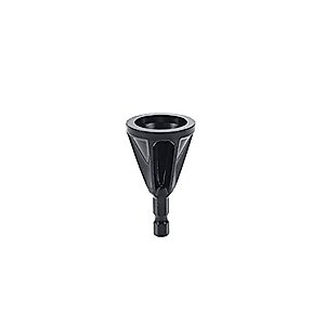 Dahszhi Deburring External Chamfering Tool Hex Shank Drill Bit Chamfer,Quickly Repair Remove Burr Tools,Black Hexagonal