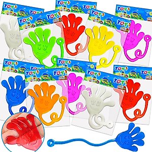 Armaytoy 41 PCS Sticky Hands for Kids Classroom Prizes Mini Stretchy Sensory Pinata Goodie Bag Stuffers Treasure Box Toy for Party Favor Bulk Preschool Kindergarten Graduation School Students Prizes