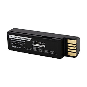 Youejoeq 3400mAh 3.7V Lithium Ion Replacement 82-166537-01, BTRY-36IAB0E-00 Battery for Zebra DS3678, LI3678, LS3678 Scanner Barcode Scanner