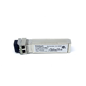 Finisar SFP+ Module - For Optical Network, Data Networking - 1 LC Duplex 10GBase-SR/SW Network - Optical Fiber Multi-mode - 10 Gigabit Ethernet, Gigabit Ethernet - 10GBase-SR/SW, 1000Base-SX - Hot-plu