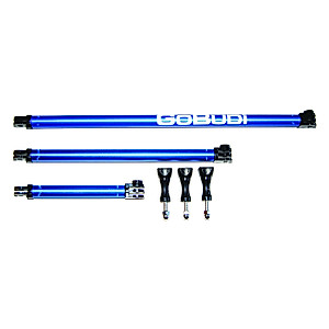 GoBUDi Extension Pole Set Compatible with All GoPro Hero Cameras, Includes Bolts (3 Fixed Set)