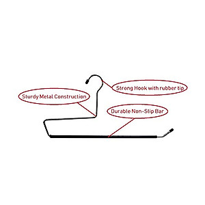 NAHANCO 201NOTAIL19 19" Custom Sleeping Bag Hanger (Pack of 12)