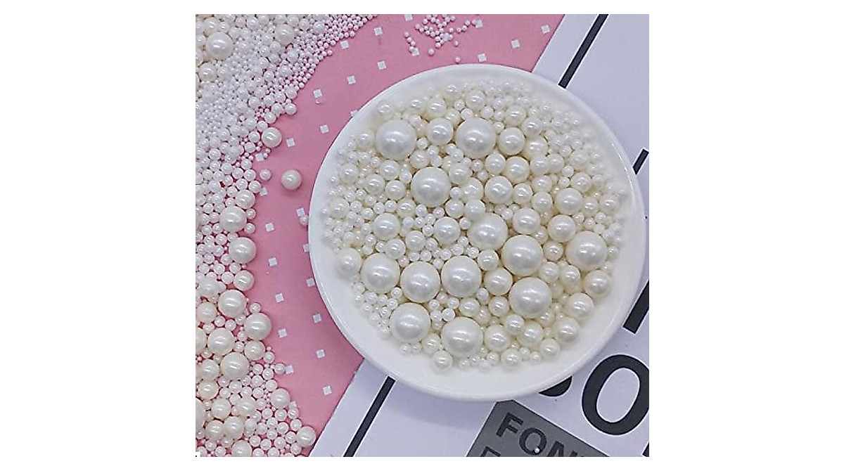 Edible Pearl Sugar Sprinkles - Perfect for Baking