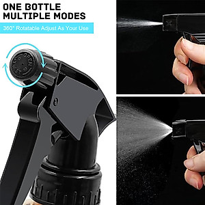 XIZAO Spray Bottles Water Spray Bottle 500ml Fine Mist Plant Atomizer Plastic Refillable Bottles for Plants Cleaning Solutions Hair 2 Pack