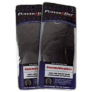 Powerbilt StormyWeather Golf Rain Gloves Mens Small NEW