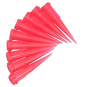 100pcs 25 Gauge Red TT Blunt dispensing needles syringe needle tips