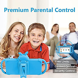 Tablet for Kids 7 inch Kids Tablet 32GB Toddler Tablet with Case WiFi Camera, Kids Learning Tablet for Toddlers Pre-Installed Educational Gontents Parental Control YouTube Netflix