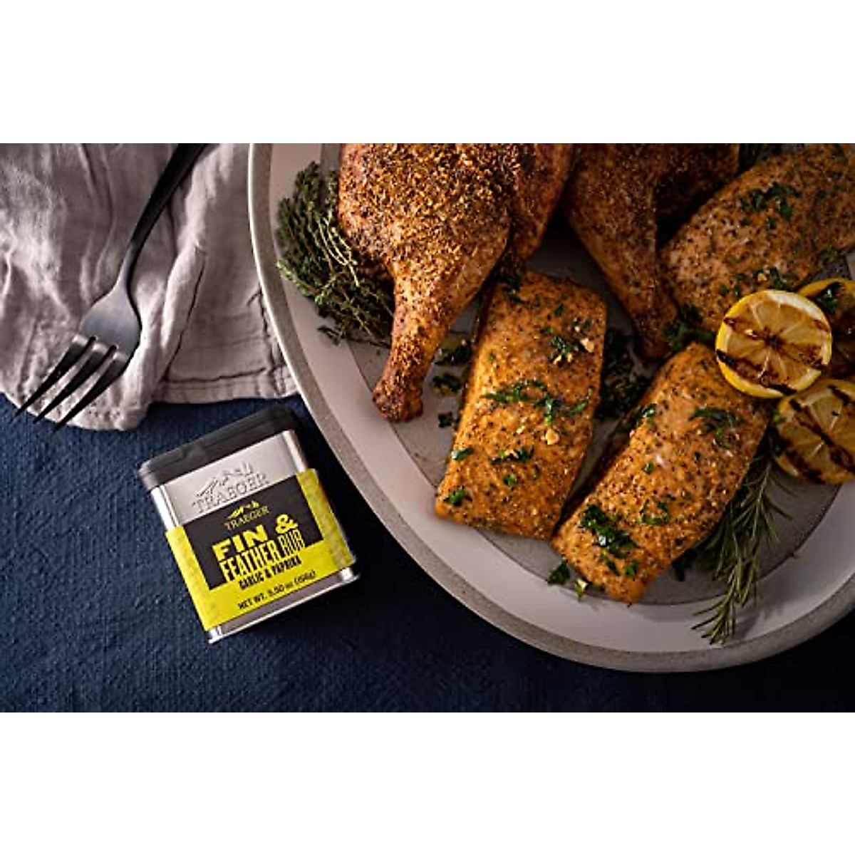 Traeger Grills SPC176 Fin and Feather Rub with Garlic, Onion, & Paprika